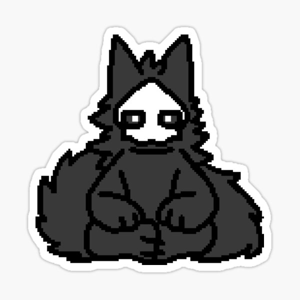 "Changed - Puro Sitting Sprite" Sticker by KonkeyZhong | Redbubble