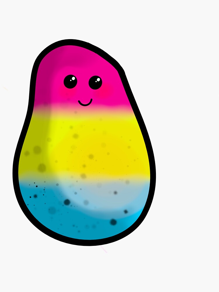 "Pan pride potato" Sticker for Sale by pandio | Redbubble