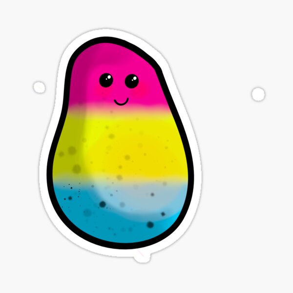 "Pan pride potato" Sticker for Sale by pandio | Redbubble