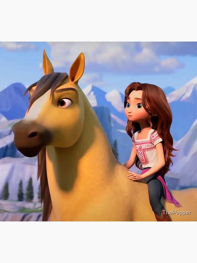 "Lucky Prescott, Spirit, cartoon, 2021, the indomitable, steed ...