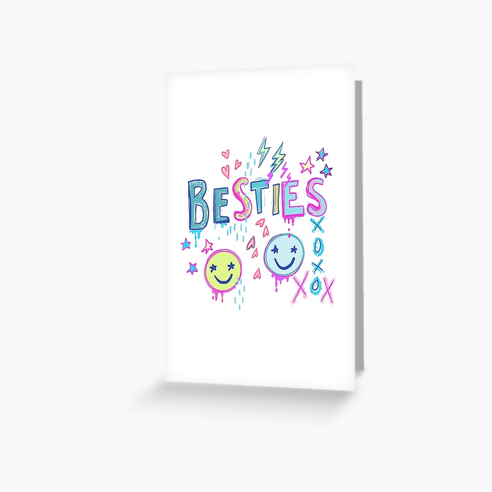 "Preppy Art, Best Friends, Besties, Happy Face, Smiley Face, Choose ...