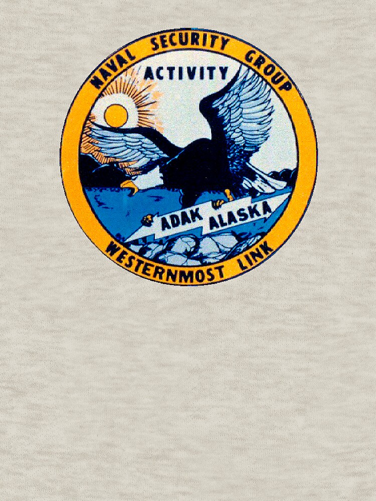 "NAVAL SECURITY GROUP ACTIVITY, ADAK, ALASKA" Essential T-Shirt for ...