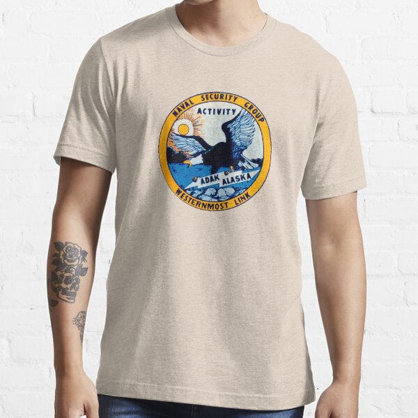"NAVAL SECURITY GROUP ACTIVITY, ADAK, ALASKA" T-shirt for Sale by ...