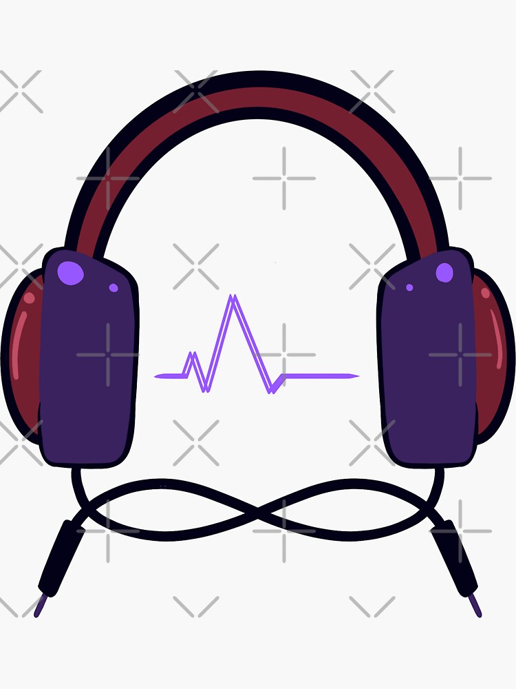 "Earphone Jack" Sticker for Sale by LittleSquid | Redbubble