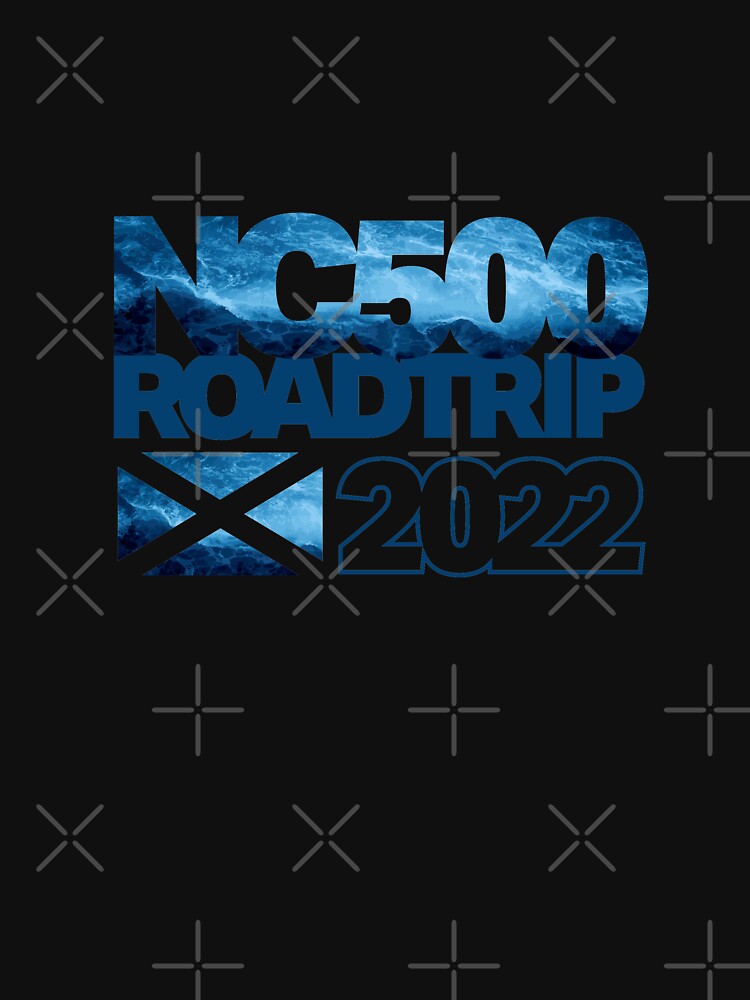 NC500 North Coast 500 Road Trip 2022 | Active T-Shirt sold by Handyman ...