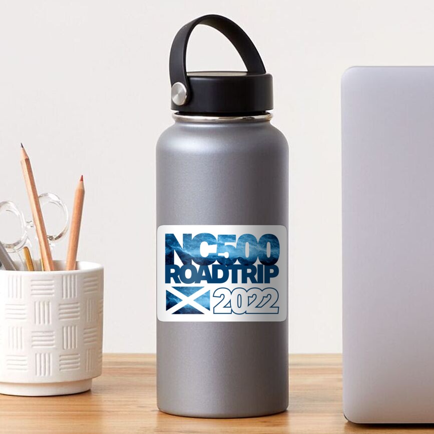 "NC500 North Coast 500 Road Trip 2022" Sticker for Sale by Inc ...