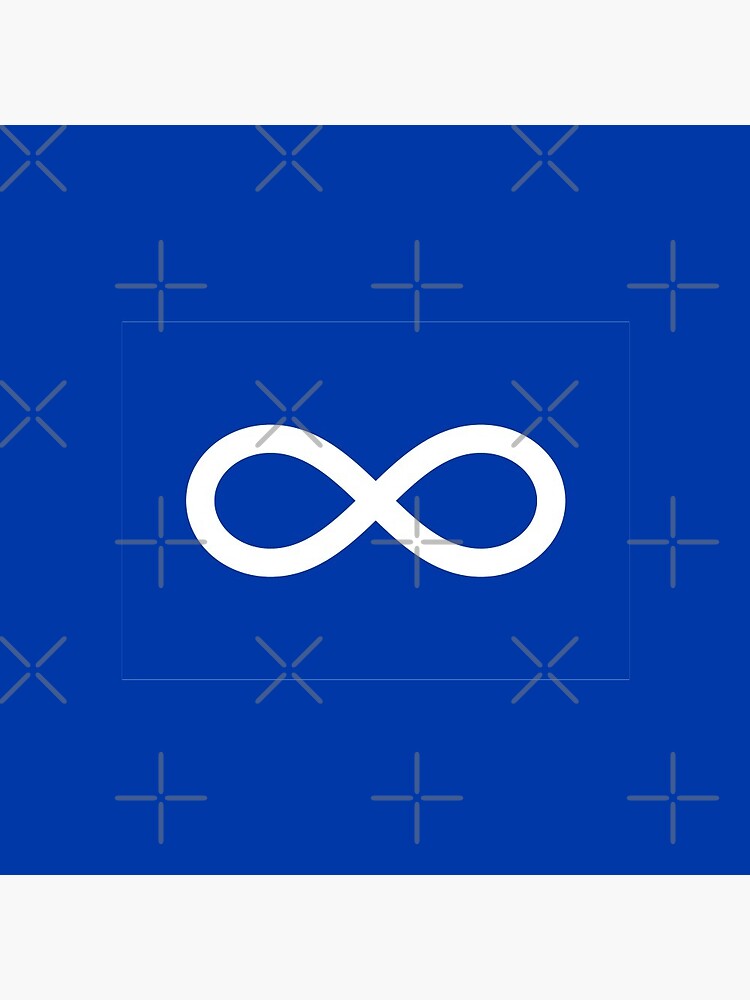 "Métis Flag, Metis Symbol, Métis Indigenous #4" Pin for Sale by ...