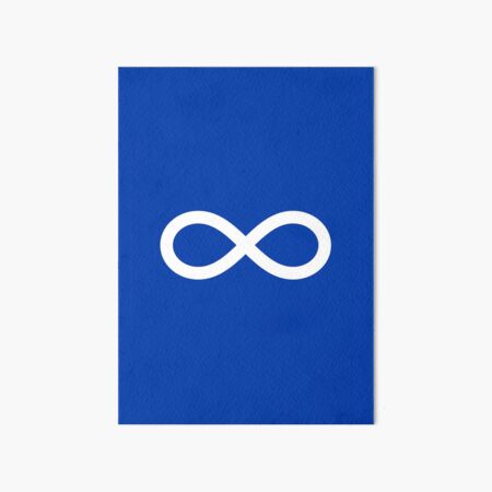 "Métis Flag, Metis Symbol, Métis Indigenous #6" Art Board Print for ...