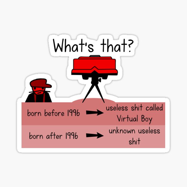 "Parallax scarlet" Sticker for Sale by hungryfatcat | Redbubble