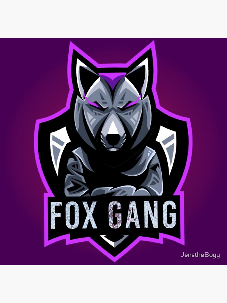"Fox Gang" Sticker for Sale by JenstheBoyy | Redbubble