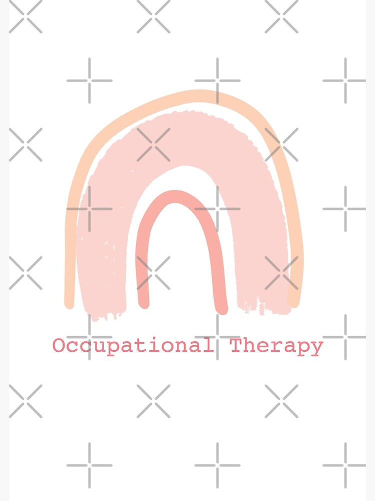 "Occupational Therapy Rainbow" Poster for Sale by mcdouemm | Redbubble