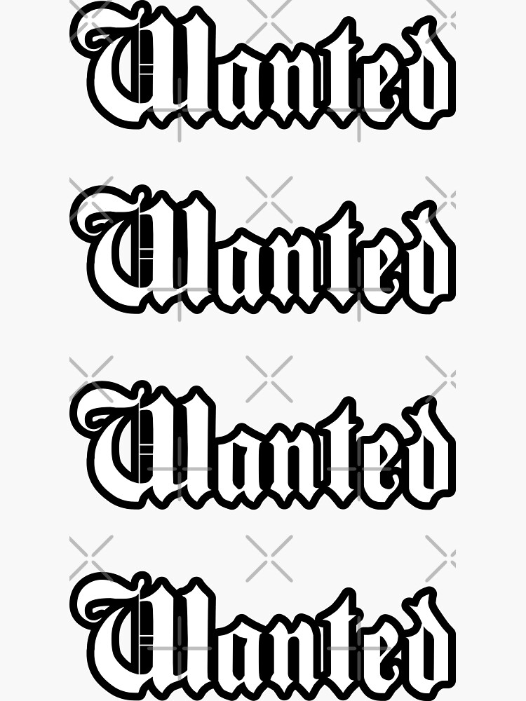"GTA San Andreas - "Wanted"" Sticker for Sale by DesignBoulevard ...