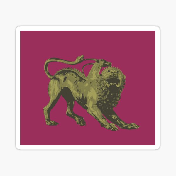 "Chimera" Sticker for Sale by MadameBerta | Redbubble