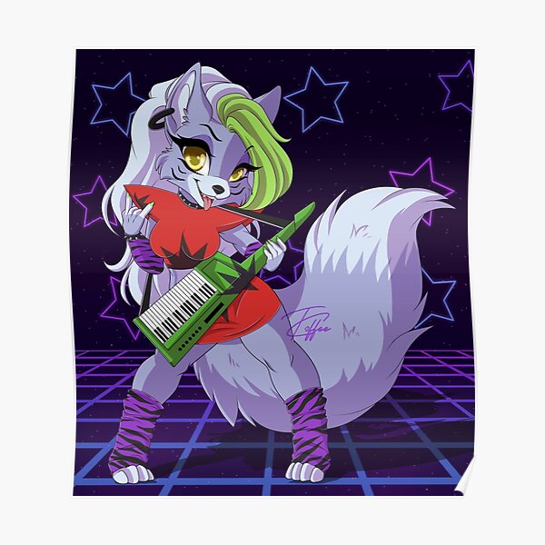 "Roxanne wolf" Poster for Sale by ToffeeKoffee | Redbubble