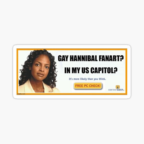  hannigram In The Capital It s More Likely Than You Think Sticker For Sale By Lsindhi21