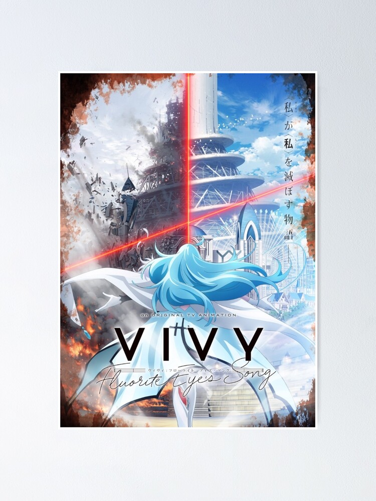 "Vivy Fluorite Eyes Song" Poster for Sale by RDFW | Redbubble