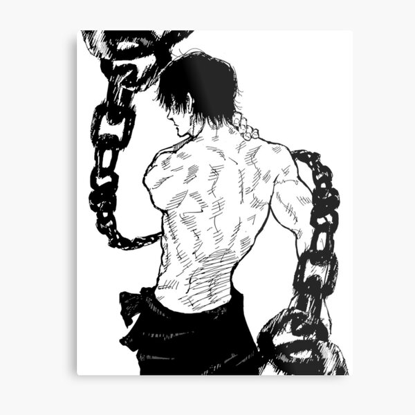 Toji Jujutsu Kaisen Metal Prints | Redbubble