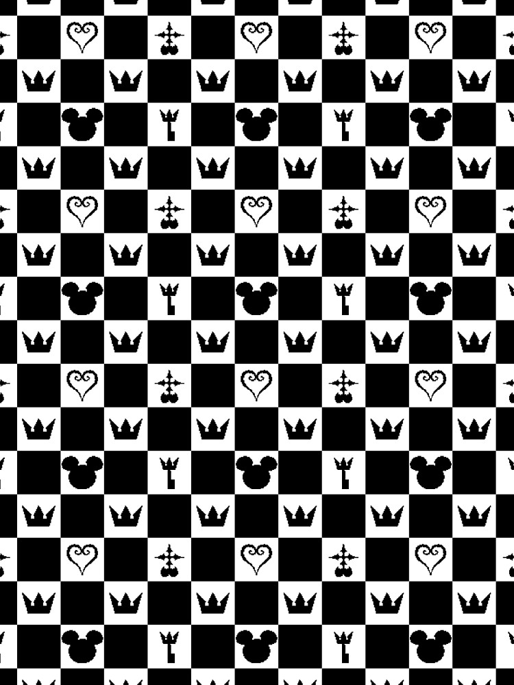 "Kingdom Hearts Pattern" Sleeveless Top by legendofsarah | Redbubble