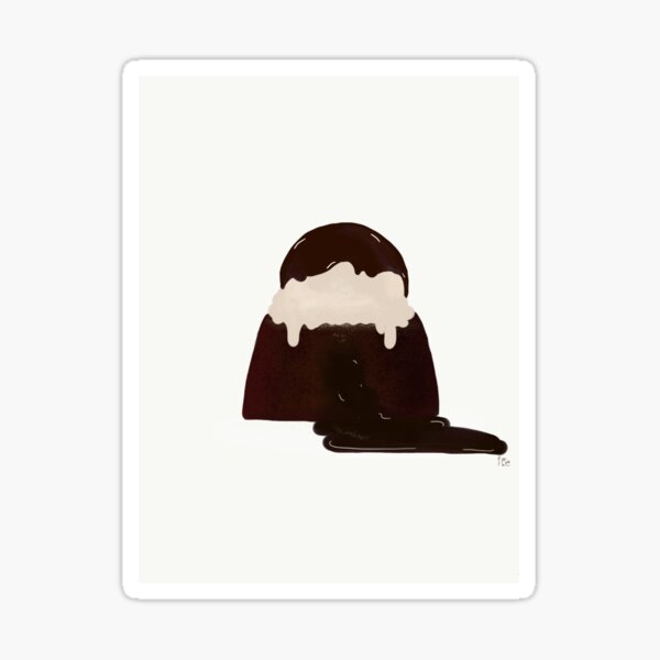 "Hi, Welcome to Chili's Cute Lava Cake " Sticker for Sale by oliveroil7 ...