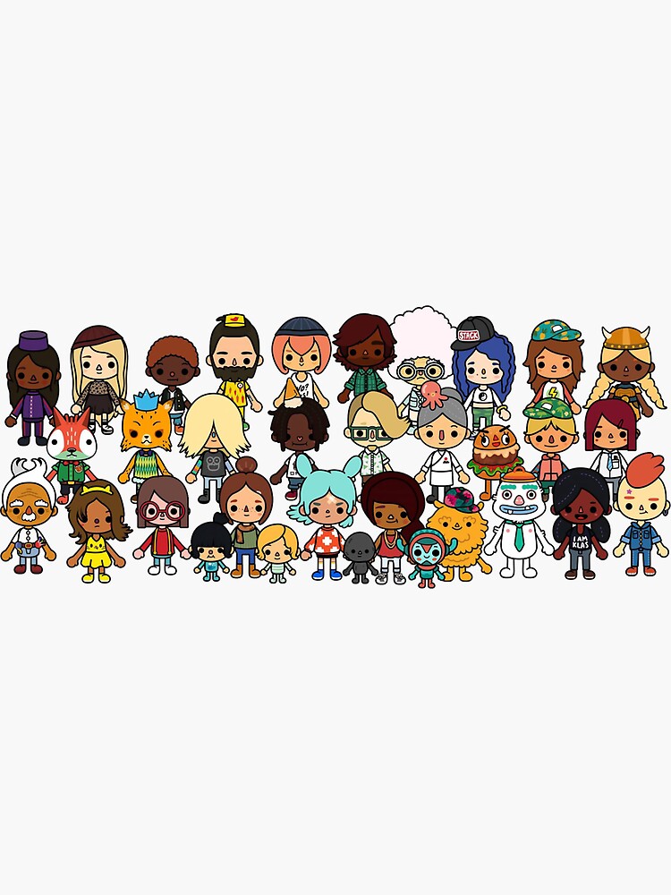 "Tocan Bocan 6" Sticker for Sale by pubbee | Redbubble