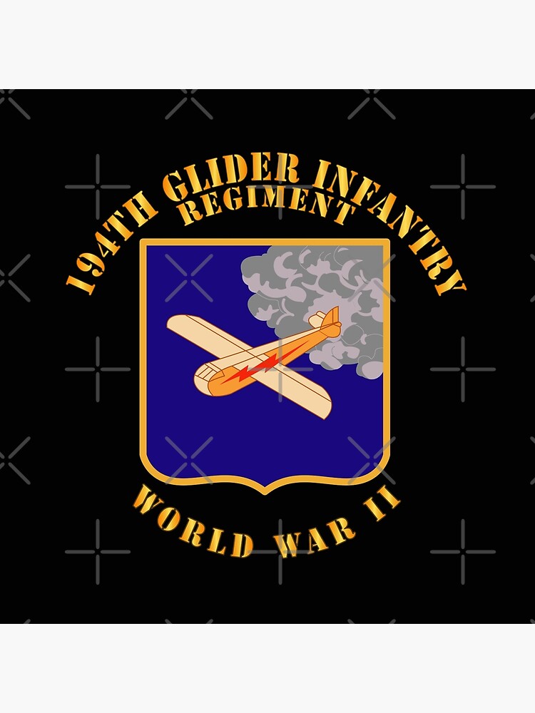 "Army - 194th Glider Infantry Regiment - WWII" Art Board Print for Sale ...