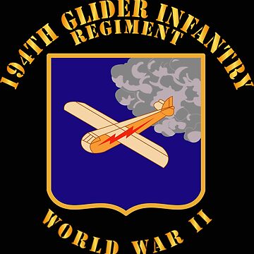 "Army - 194th Glider Infantry Regiment - WWII" Art Board Print for Sale ...
