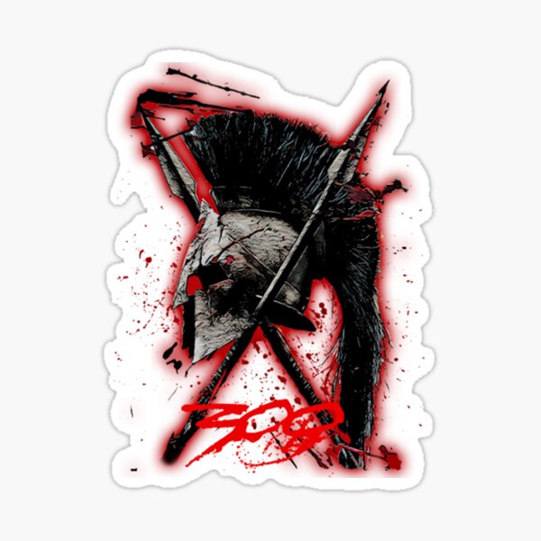 "300 Spartans " Sticker for Sale by AsuPeru | Redbubble