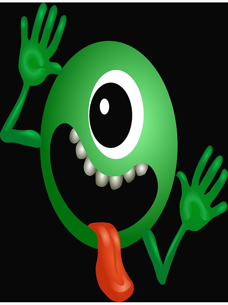 "little drawing, humor, funny, green man" Poster by abdoupro | Redbubble