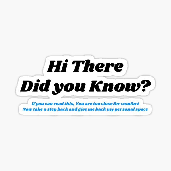 "Meme Collection - Hi There!" Sticker for Sale by PoofyMushroom | Redbubble