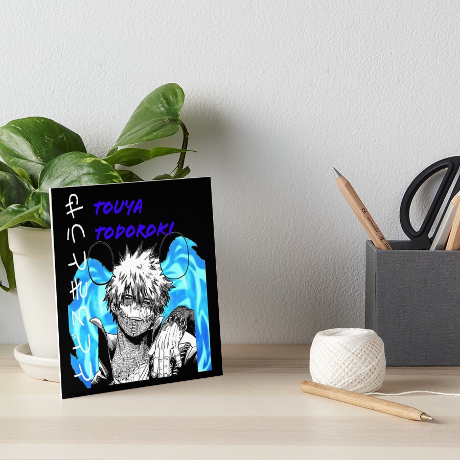 Lámina rígida «MHA Manga Panel Dabi / Touya Todoroki» de Williampow ...