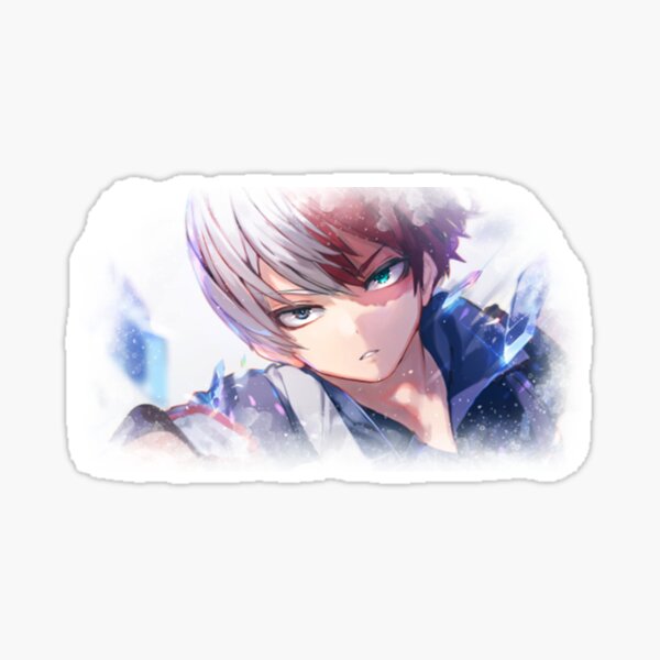 "shoto todoroki" Sticker for Sale by Ronanholloway | Redbubble