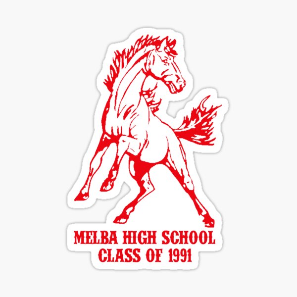 "Melba High Class Logo" Sticker by Spudbytes | Redbubble