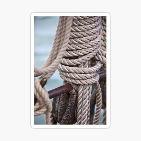 "Tied up and tidy" Sticker for Sale by RichardKeech | Redbubble