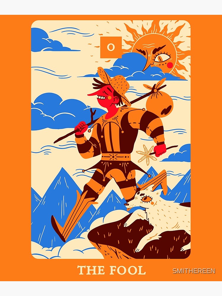 "The Fool" Poster for Sale by SMITHEREEN | Redbubble