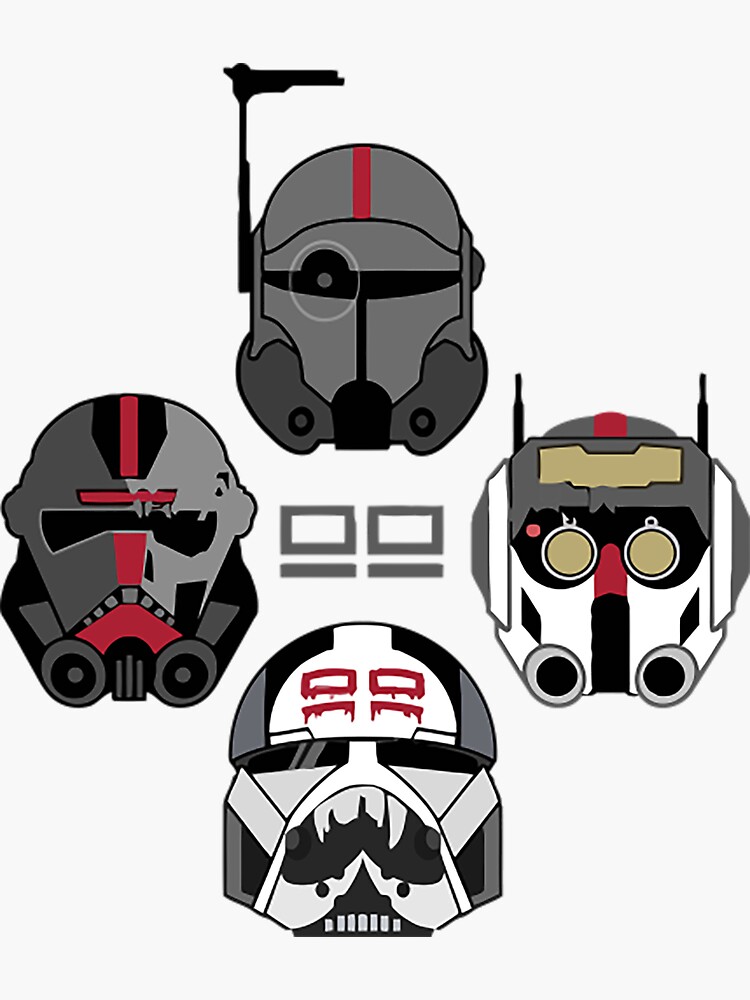 "Bad Batch T-Shirtbad batch" Sticker for Sale by ArakoBelgi | Redbubble