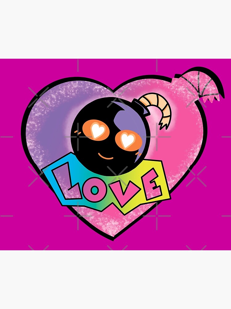 "Fnf Whitty mod character graffiti love" Poster by AbrekArt | Redbubble