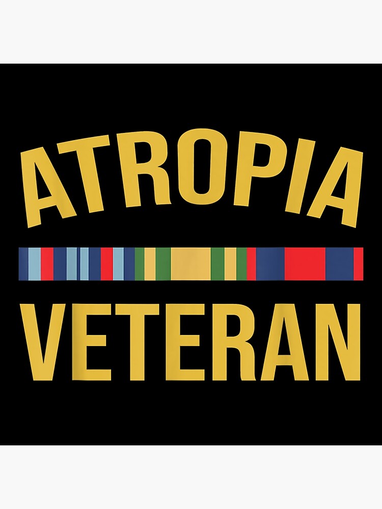 "Atropia Veteran Flag Veteran Day Father's Day Atropia" Poster for Sale ...