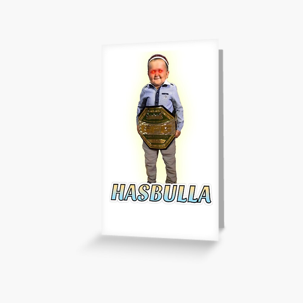 "Hasbulla Magomedov Champions" Greeting Card by COORYPRINT | Redbubble