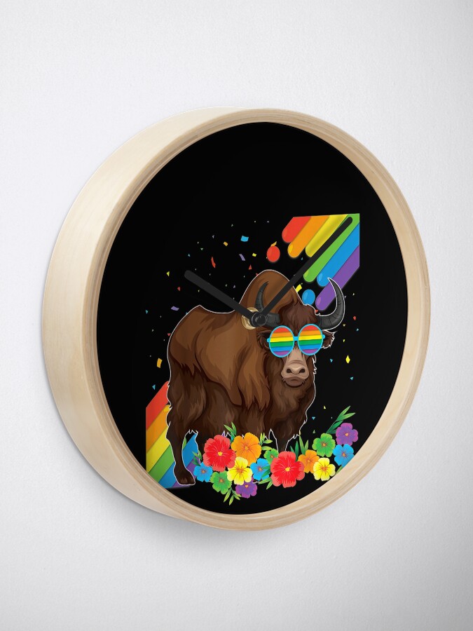 "Proud LGBT Lovely Gay Buffalo Pride Flag Rainbow - LGBTQIA+ - Pride ...