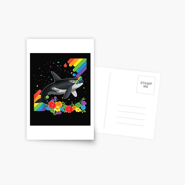 "Proud LGBT Lovely Gay Whale Pride Flag Rainbow - LGBTQIA+ - Pride ...