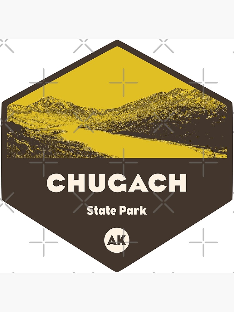 "Chugach State Park, Alaska" Poster by esskay | Redbubble