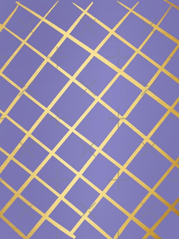 Lámina fotográfica «Patrón de líneas cruzadas entrecruzadas moradas y ...