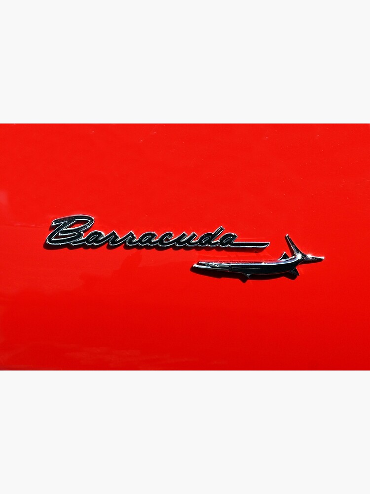 Fotodruck for Sale mit "1967 Plymouth Barracuda Emblem" von ...