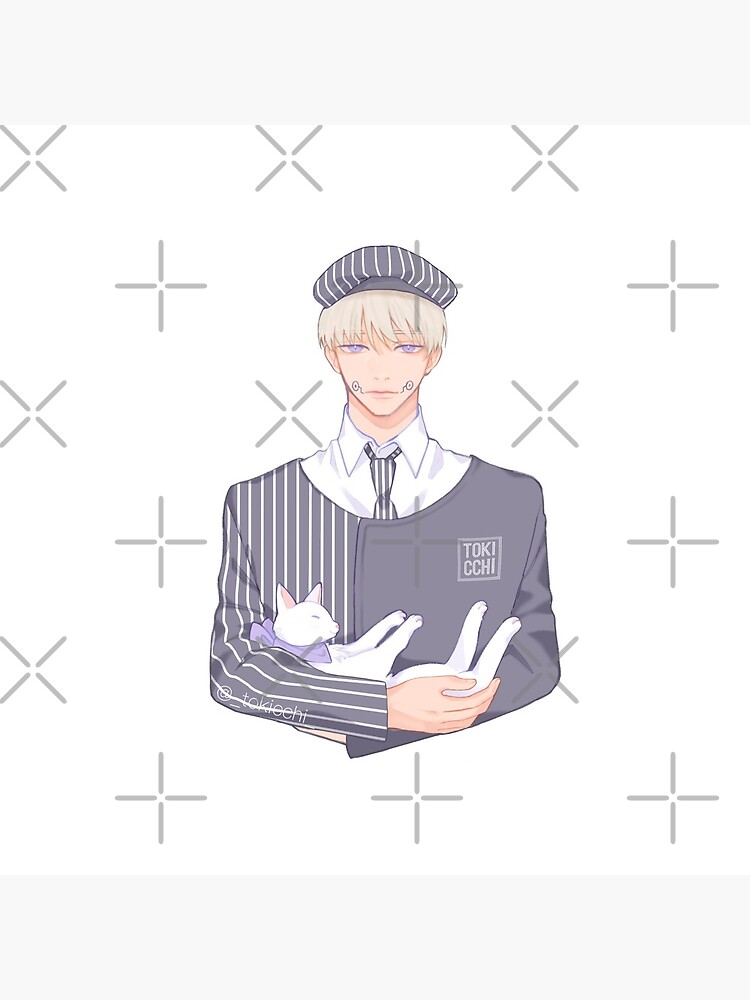 "Inumaki Toge and Kitty " Art Print for Sale by Tokicchi | Redbubble