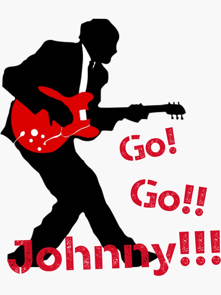 "Chuck Berry: Go! Go! Johnny !!! | Perfect Gift" Sticker for Sale by ...