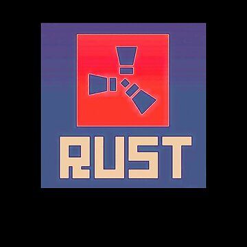 "Rust Game Logo" Poster for Sale by CTTDesigns | Redbubble