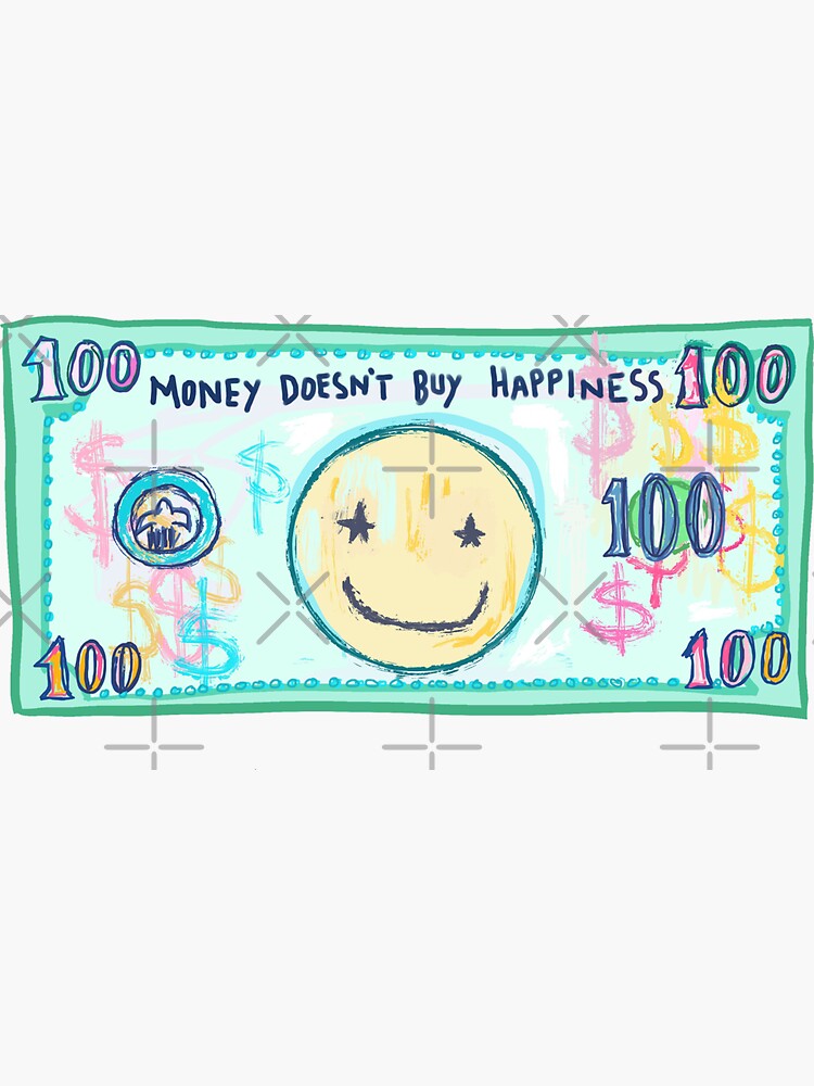 "Preppy Art, Dollar Bill, Hundred Dollar Bill, Happy Face, Smiley Face ...