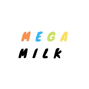 "MEGA MILK" Art Board Print by SimyaDesigne | Redbubble