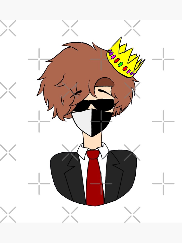 "ranboo crown" Art Print for Sale by pacotamda | Redbubble