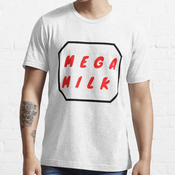 Mega Milk T Shirt For Sale By Simyadesigne Redbubble Mega Milk